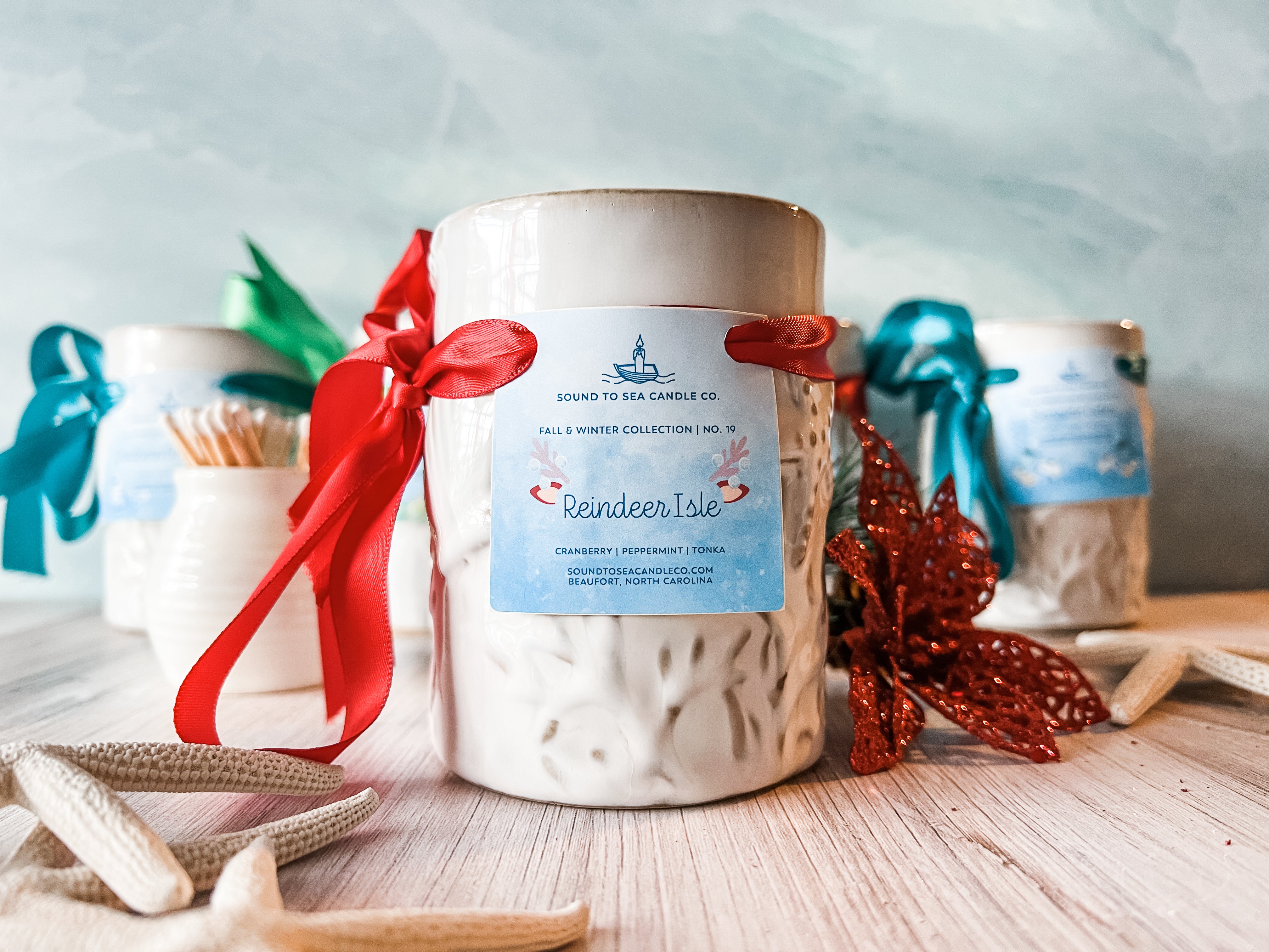 Reindeer Isle candle, seashell jar – Adrift Candle Co.